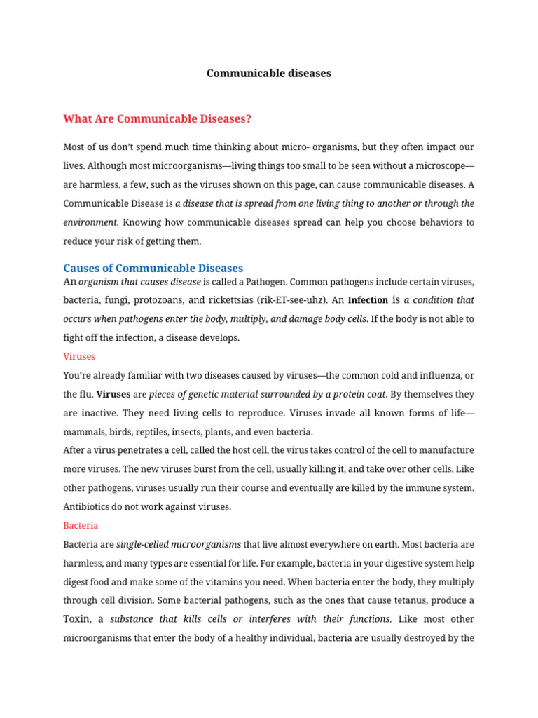 Module 11(1) | PDF | Pathogen | Virus