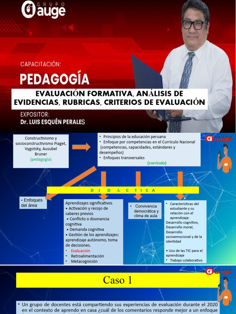 Evaluación Formativa Pdf Evaluación Aprendizaje