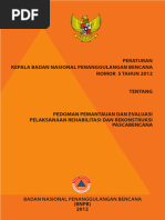 Pedoman Pusdalops-PB BNPB 2012 | PDF | Bisnis | Sains & Matematika