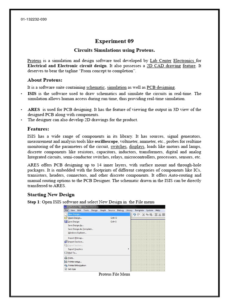 Lab 09 | PDF | Printed Circuit Board | Electrical Network