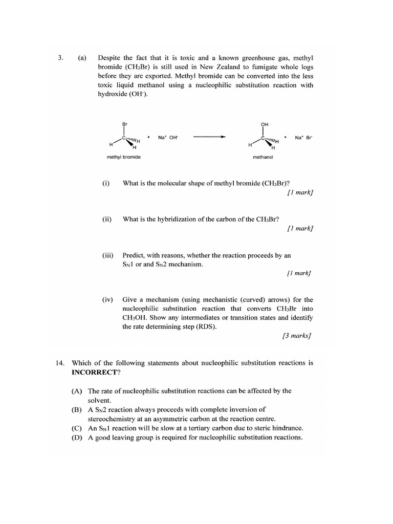 Random Reaction Questions | PDF