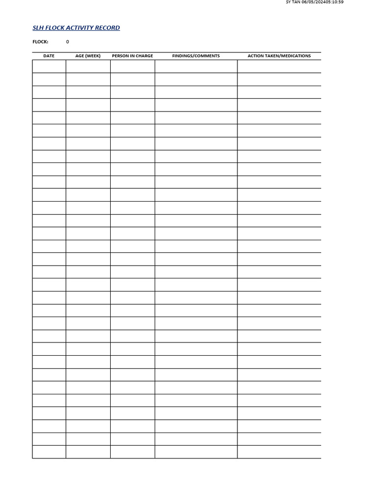 Flock Template | Download Free PDF | Biology | Pharmacology
