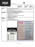 Contoh DLM Lesson Plan | PDF | Learning | Narrative