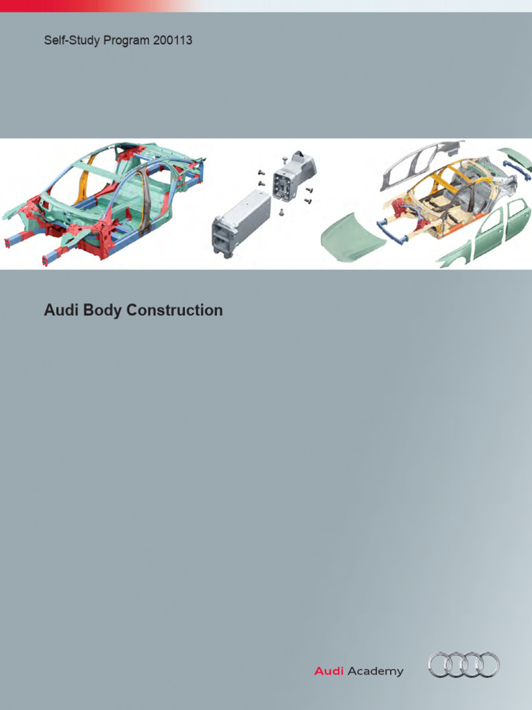 Audi Body Construction - Self-Study Program 200113 | PDF | Yield ...