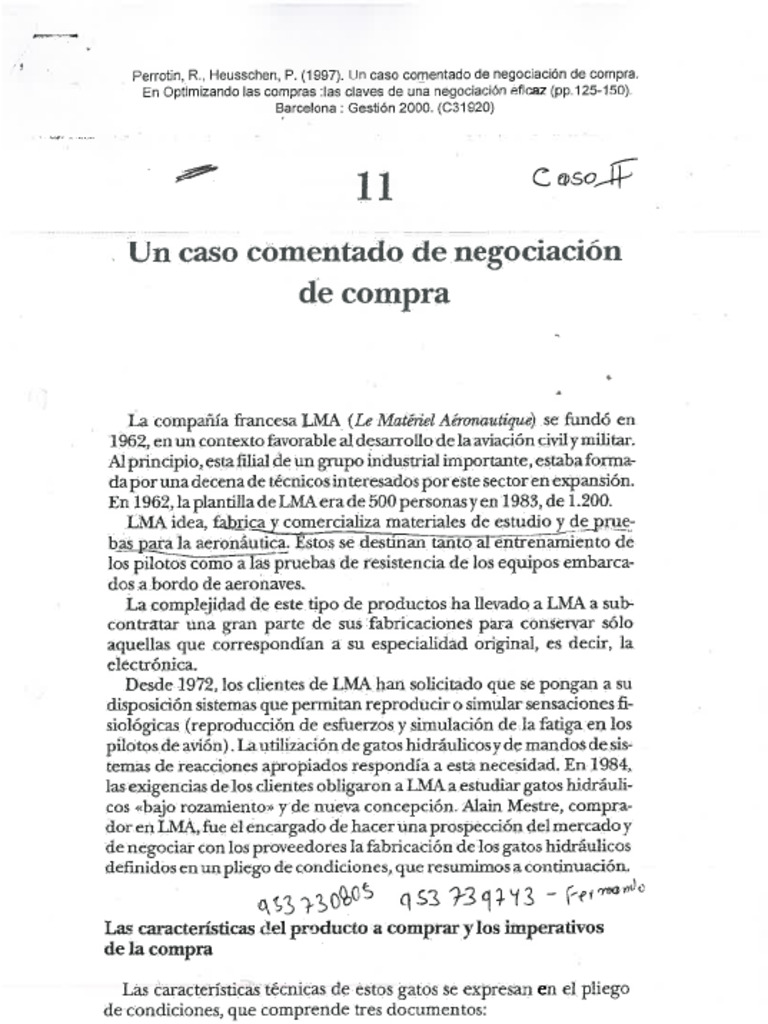 Caso - 2 LMA | PDF