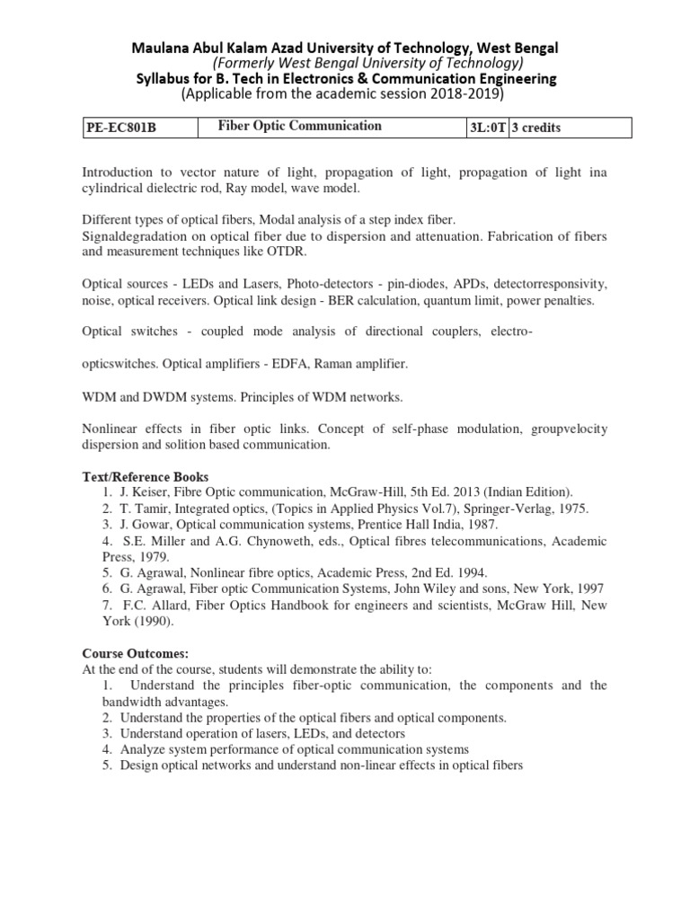 Sem 8 | PDF | Fiber Optic Communication | Internet Protocol Suite
