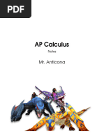 Subject Grade 12 Calculus Notes | PDF | Teaching Methods & Materials