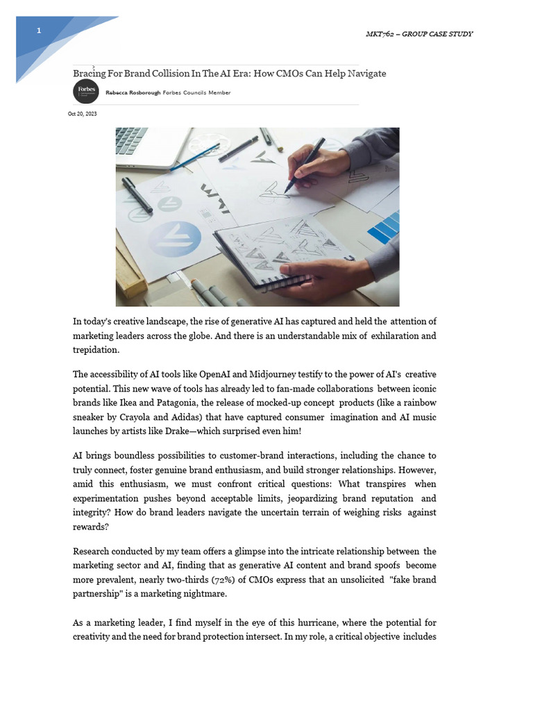 Brand Group Case Study-Bracing For Brand Collision in The AI Era. How ...