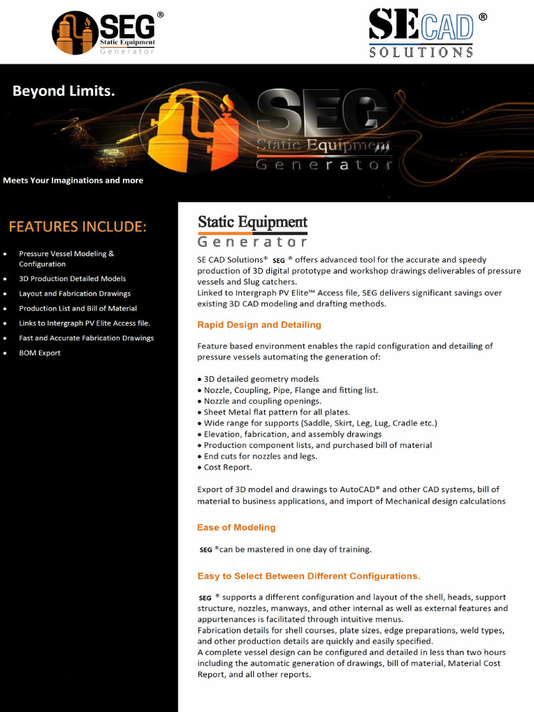 Static Equipment Generator 2020 Brochure | PDF