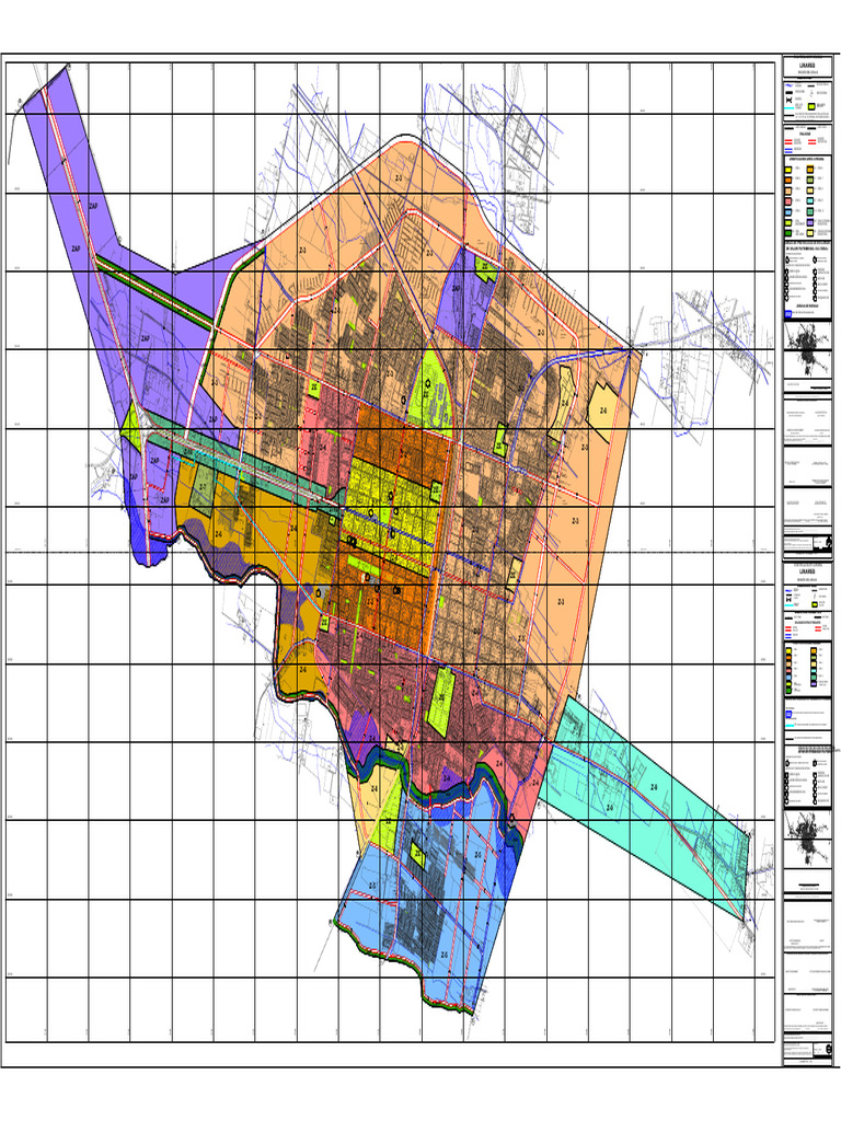 Plano Regulador LINARES aprobado Contraloria-Model | PDF