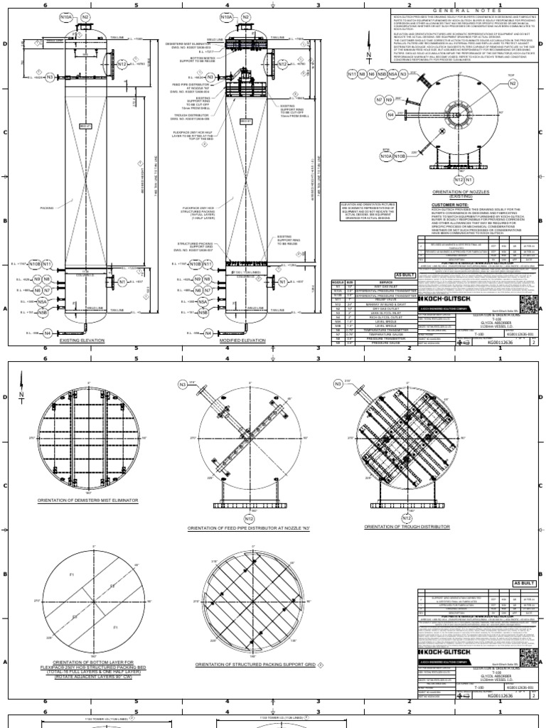Absorber Packing Drawings | PDF | Trade Secret | Trademark