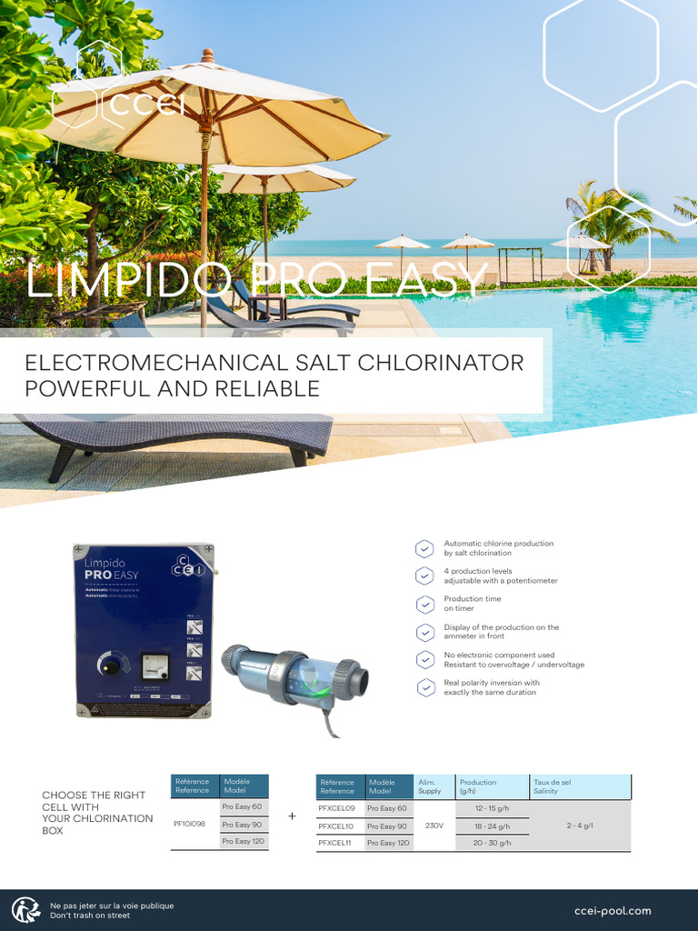 Fiche Limpido Pro Easy EN 2024 | PDF | Electrical Engineering | Electricity