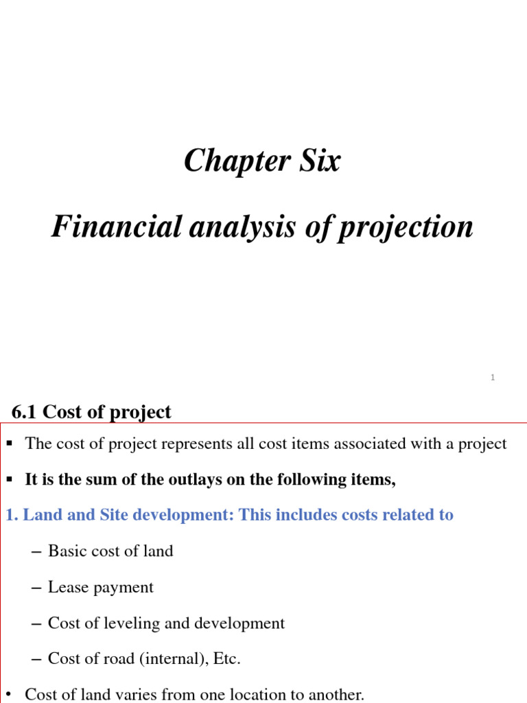 Chapter 5 Financial Analysis of Project | PDF | Net Present Value | Internal Rate Of Return