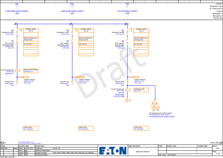 Xiria - 24kV - Meter - RMU - LBS - LBS - VCB - (No - Up - Stand) ) 5 | PDF | Components ...