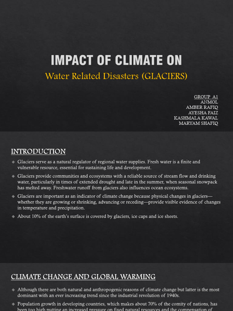 Water Related Disasters | PDF