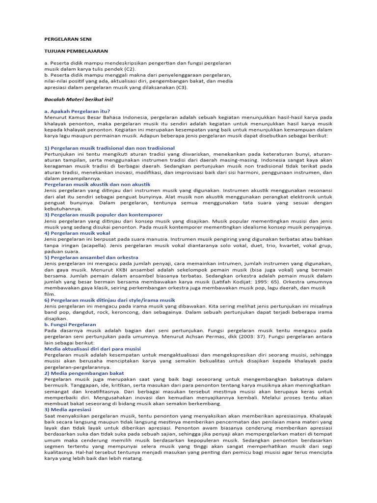 Pertemuan ke-5 kls XI | PDF