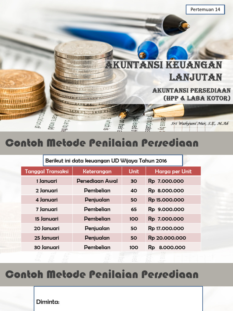 Akuntansi Persediaan Lanjutan | PDF