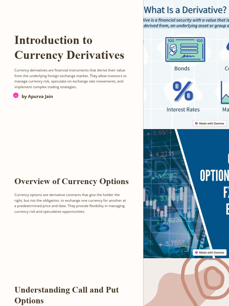 Introduction To Currency Derivatives | PDF | Option (Finance ...