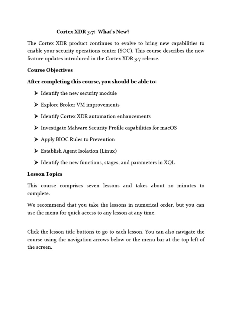 Cortex XDR 3 | PDF | Computer Cluster | Internet Information Services