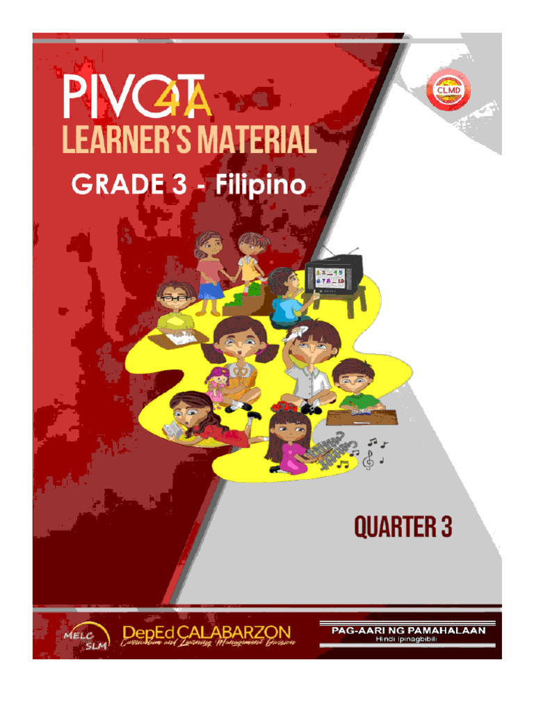 Grade 3 Filipino Module q3 | PDF
