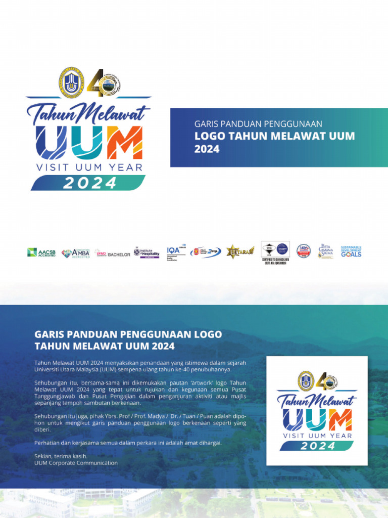 Garis Panduan Tahun Melawat UUM 2024 - Compressed | PDF