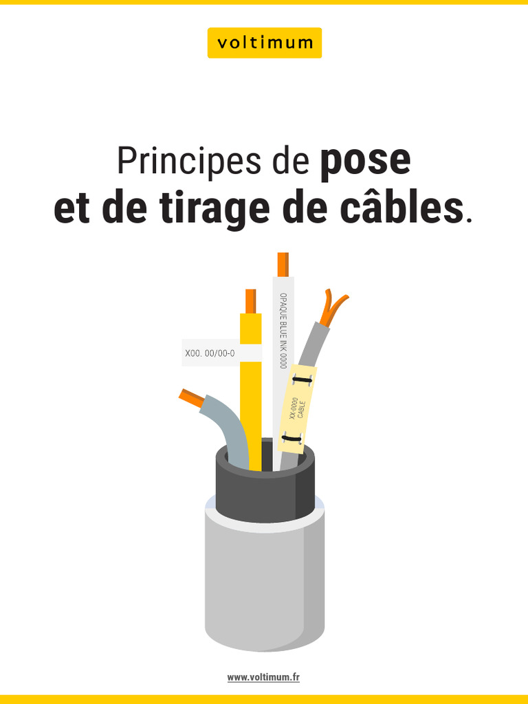 Méthodes de Tirage et Pose de Câbles | PDF | Transport d'énergie ...