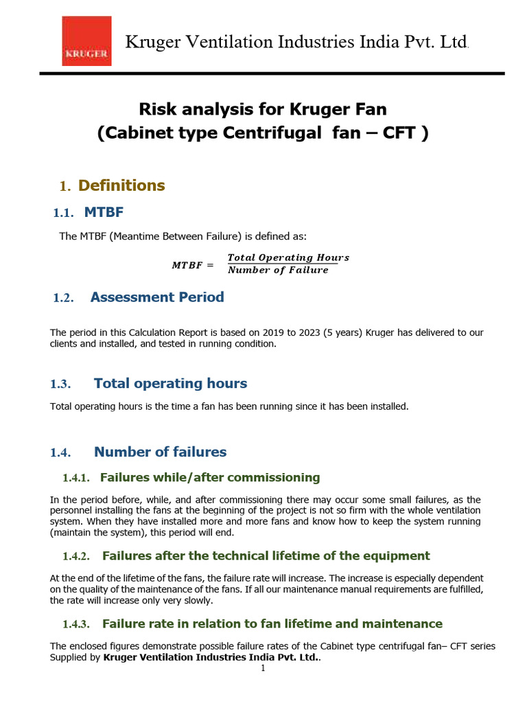 Risk Analysis CFT | PDF | Ventilation (Architecture) | Safety