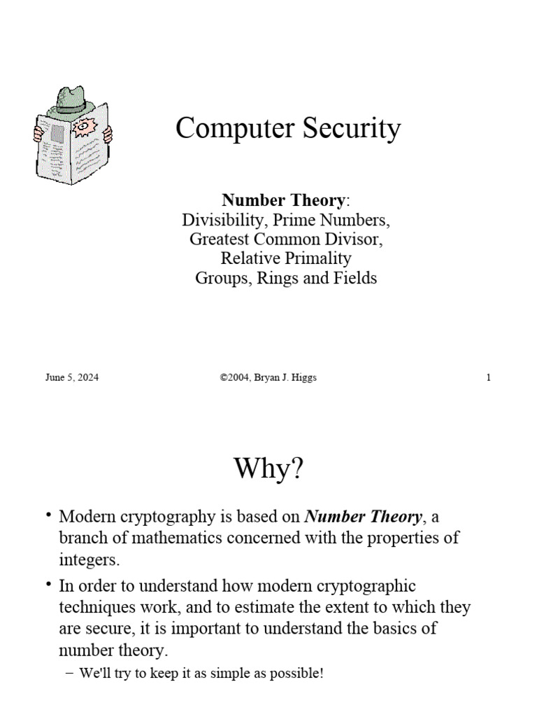 Number Theory | PDF | Prime Number | Algorithms