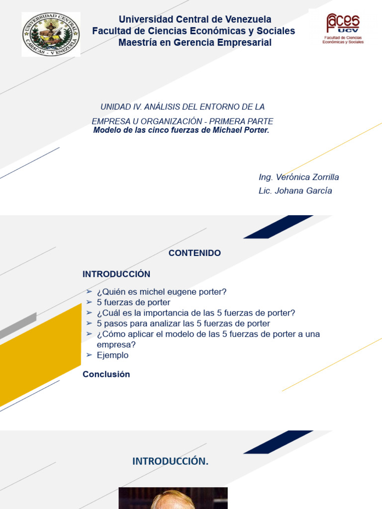 EXP. EQUIPO 4 Modelo de Las Cinco Fuerzas de Michael Porter ...