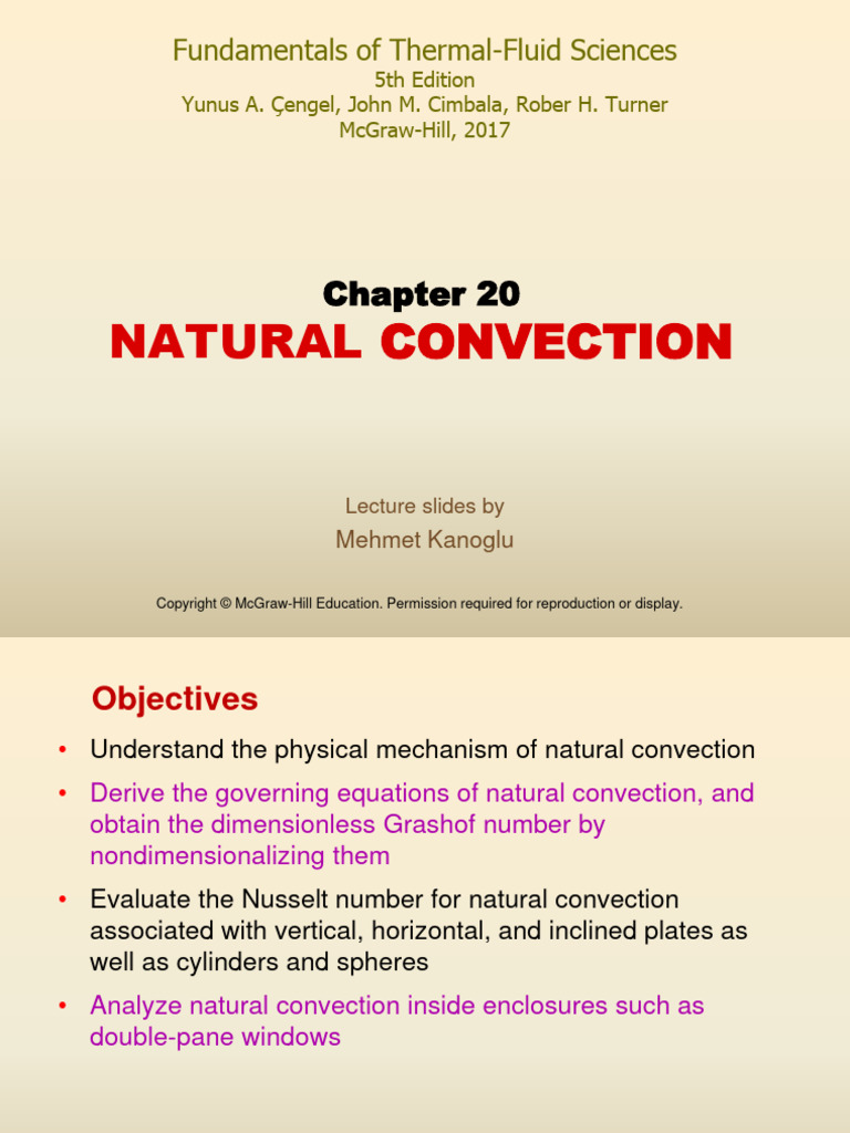 ME376 Slide11HT | PDF | Convection | Boundary Layer