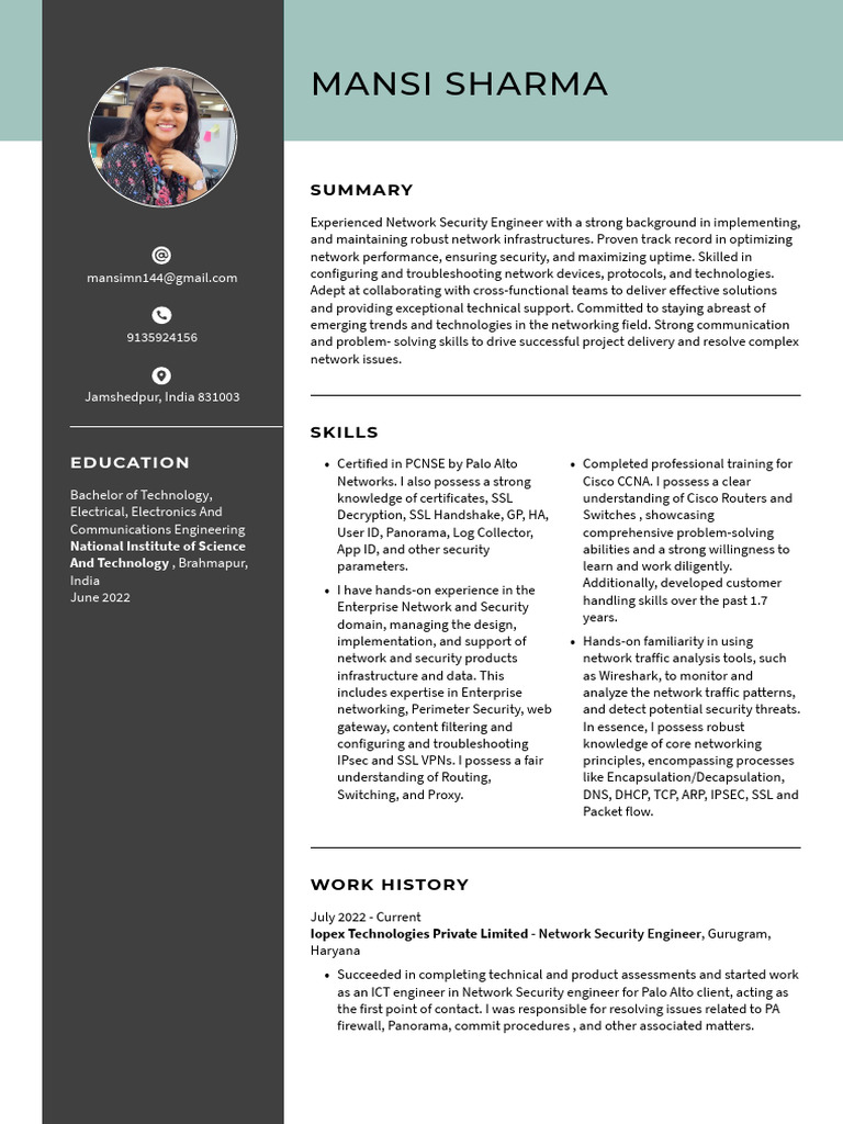 Mansi Sharma | PDF | Computer Network | Networking Standards
