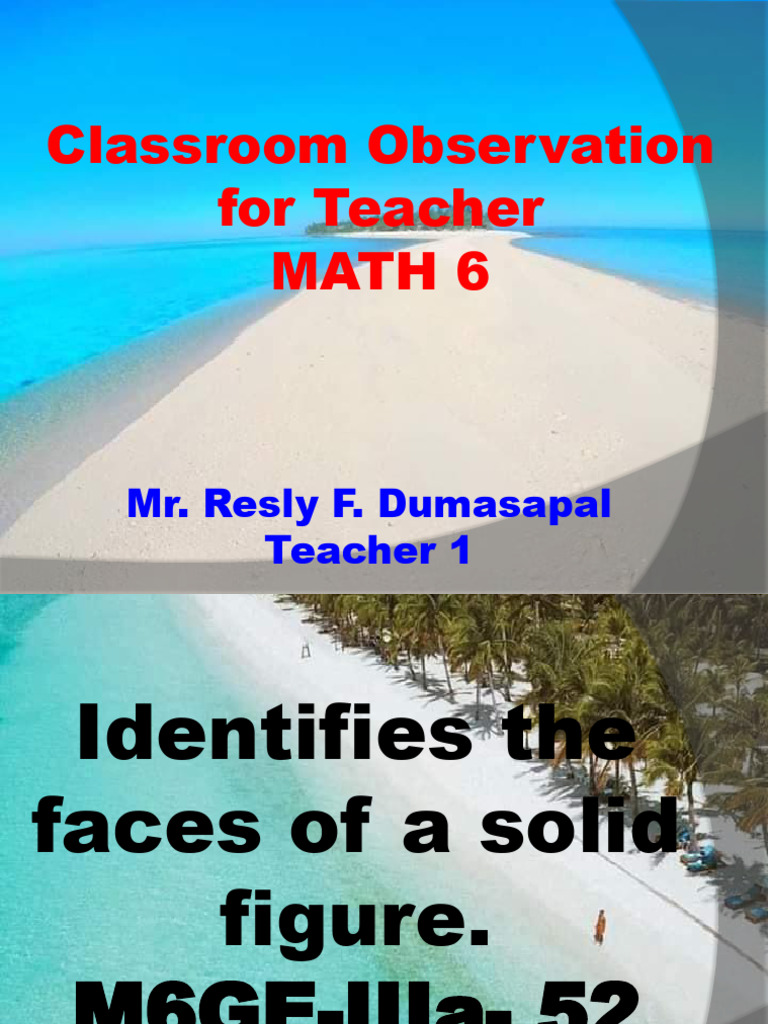 MATH 6 PPT Q3 – Identifies The Faces Of A Solid Figure 1.pptx ...