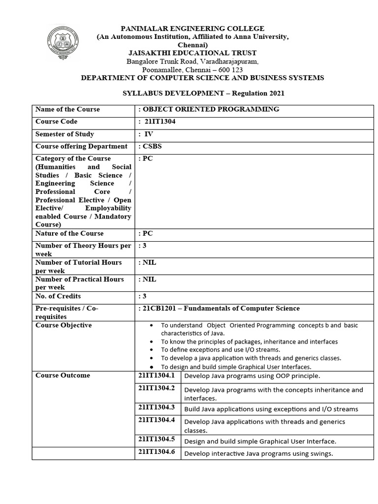 Oops | Download Free PDF | Object Oriented Programming | Interface ...