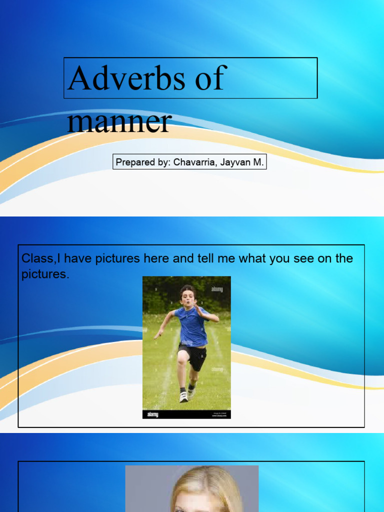 Understanding Adverbs of Manner | PDF