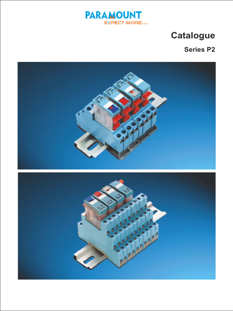 30 Auxiliary Relays (P2 Series) | PDF | Relay | Alternating Current