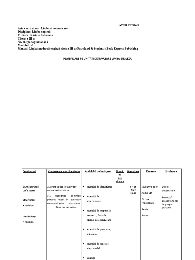clasa a3.... | PDF | Linguistics | Human Communication