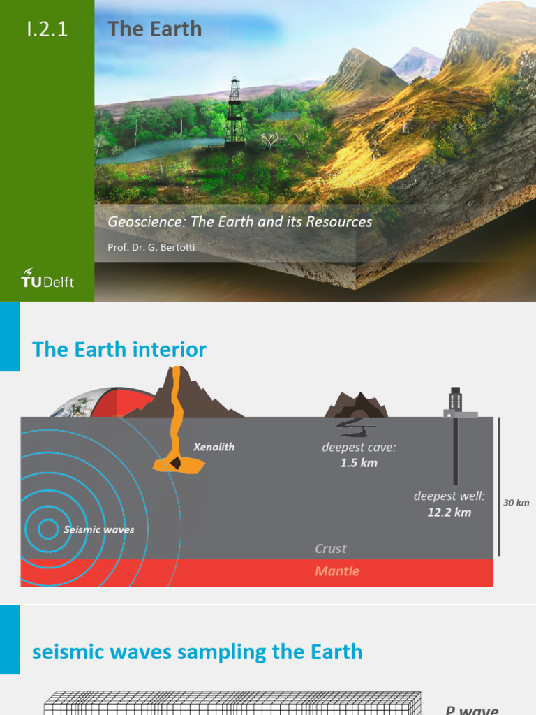GEO101x 2016 I.2.1 The Earth-Slides | PDF | Earth Sciences | Earth