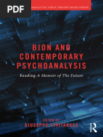 Bions Theory of Containment Ch12 | PDF | Object Relations Theory | Psychoanalysis