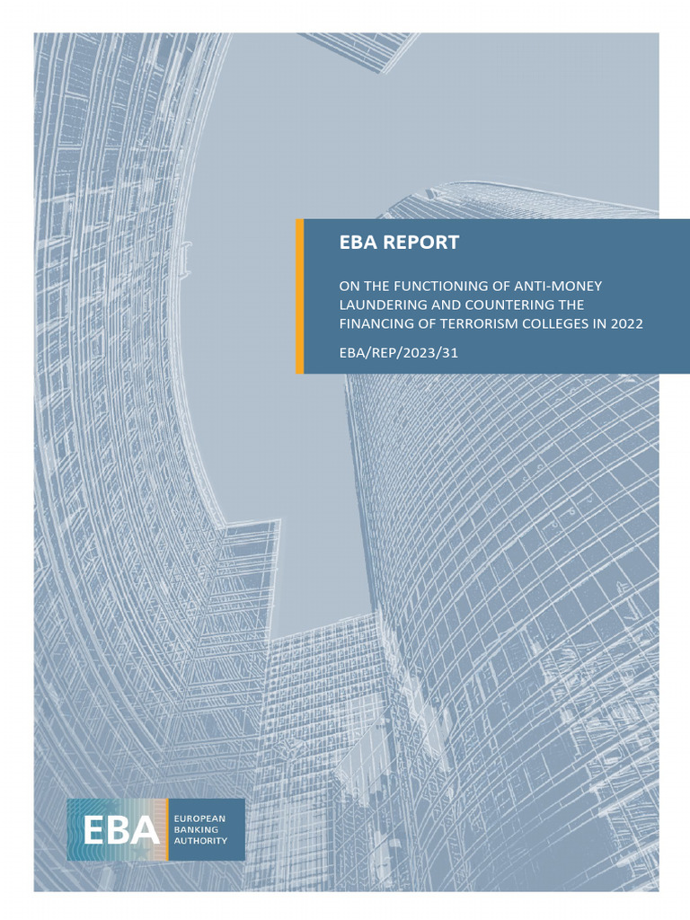 EBA Report | PDF | Regulatory Compliance