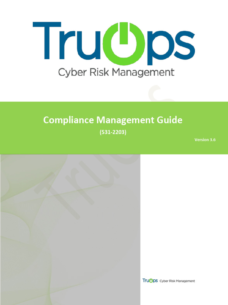 Compliance Management Guide 3.6 | PDF | Icon (Computing) | Menu (Computing)