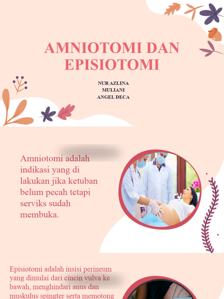 Amniotomi Dan Episiotomi | PDF | Sains & Matematika