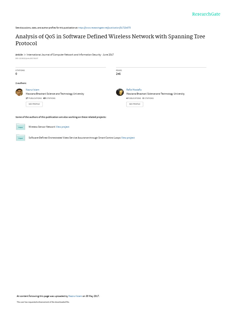 eng1 | PDF | Computer Network | Quality Of Service