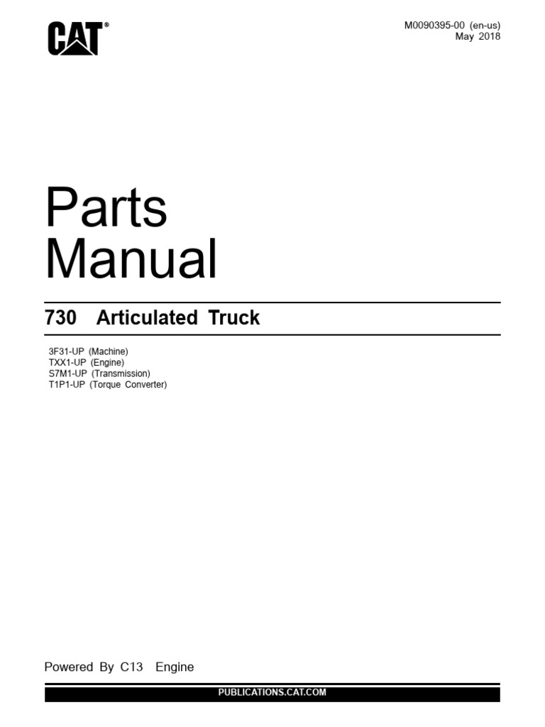 ADT 730 Parts Manual | PDF | Machines | Information