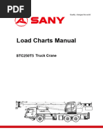 SANY STC800S Load Charts Manual | PDF | Crane (Machine) | Elevator