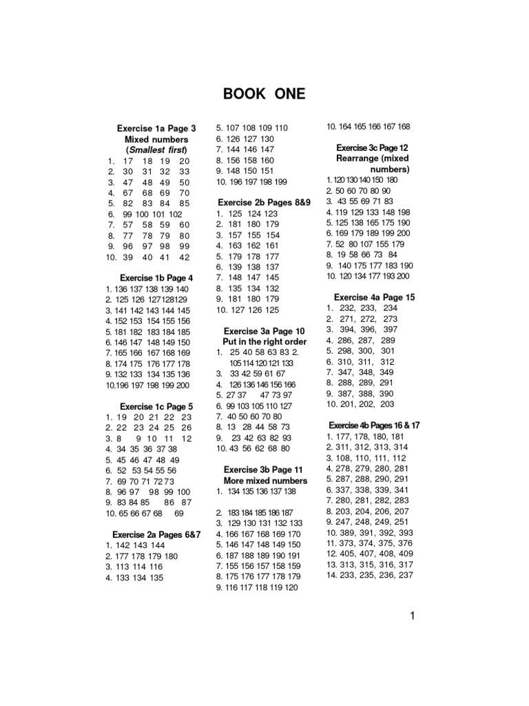 Quant Teachers Guide BK 1-1 | PDF | Arithmetic | Mathematics