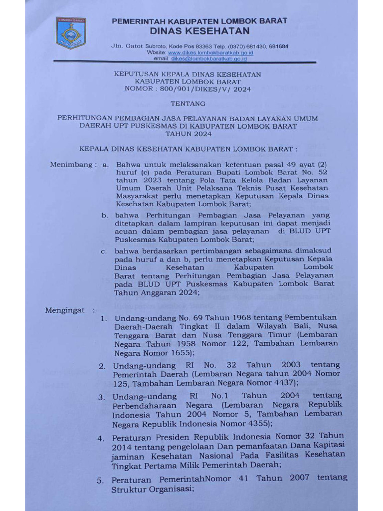 SK Jaspel Mei 2024 | PDF