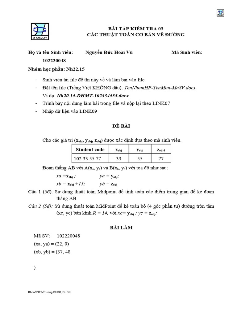 22nh15 DHMT 102220048 | PDF