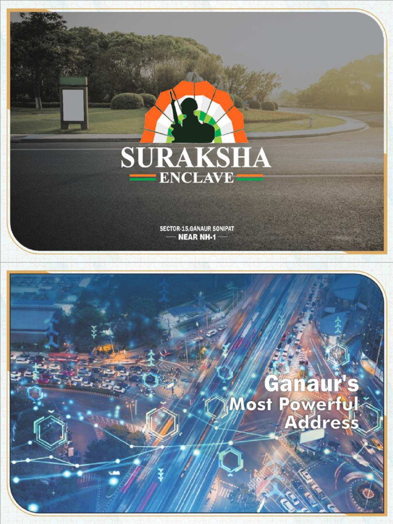 Suraksha Enclave Residential Plots For Sale in Ganaur Sonipat | PDF