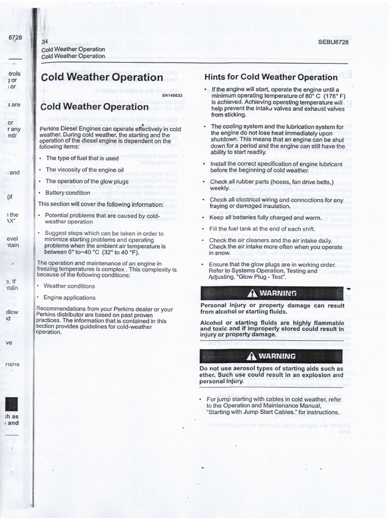 Operation and Maintenance Manual007 | PDF