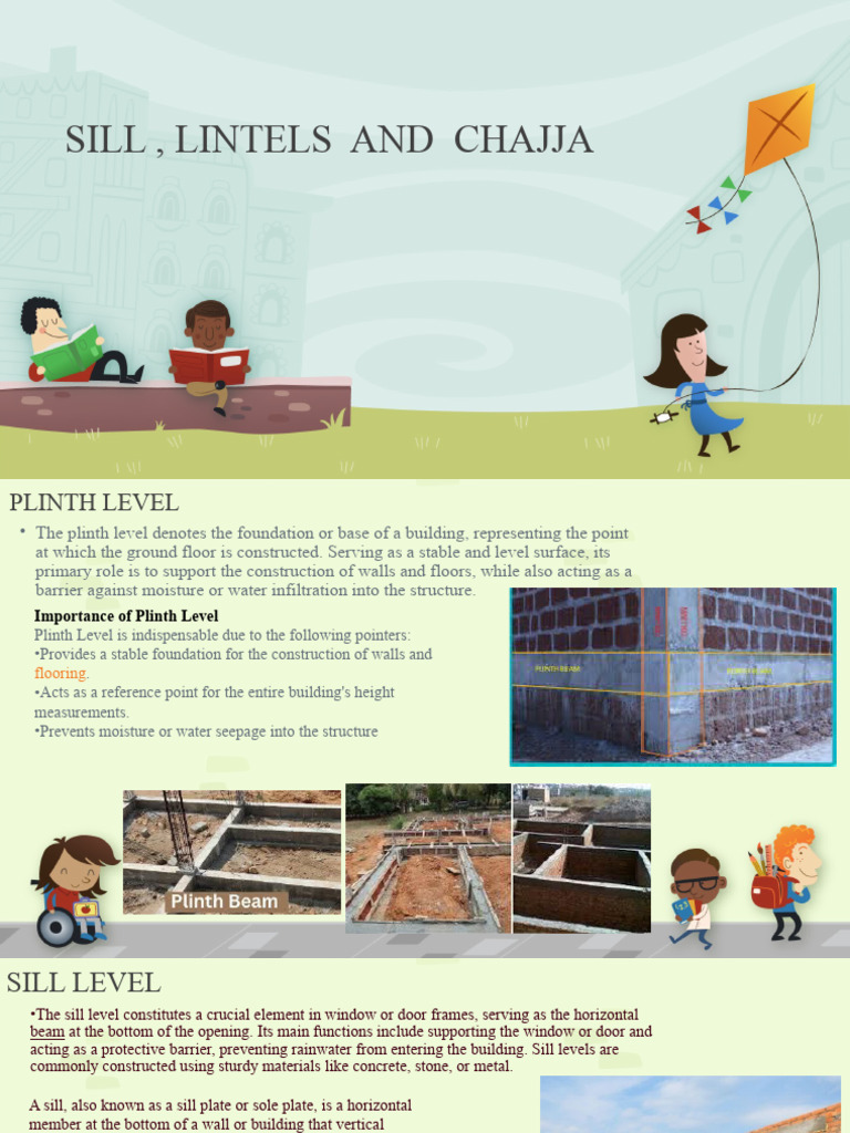 Sill and Lintel Levels in Construction | PDF | Framing (Construction ...